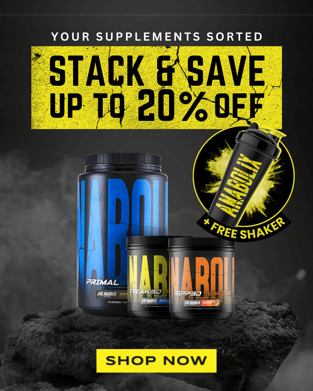 Anabolix Nutrition - By Lifters. For Lifters.