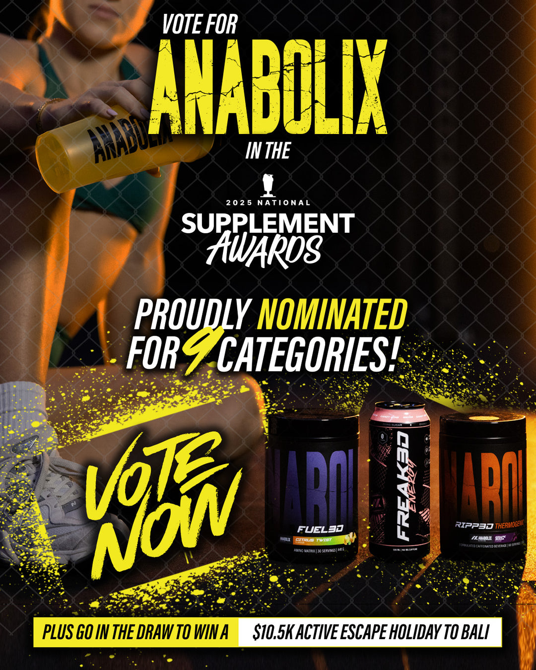 Anabolix Nutrition - By Lifters. For Lifters.
