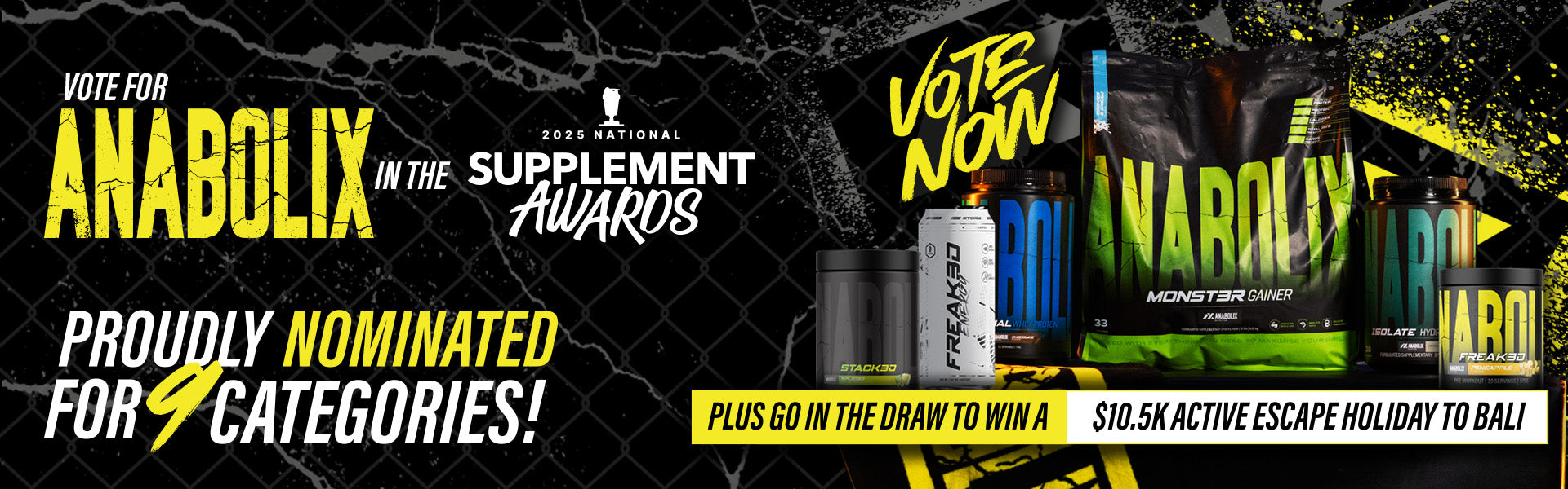 Anabolix Nutrition - By Lifters. For Lifters.